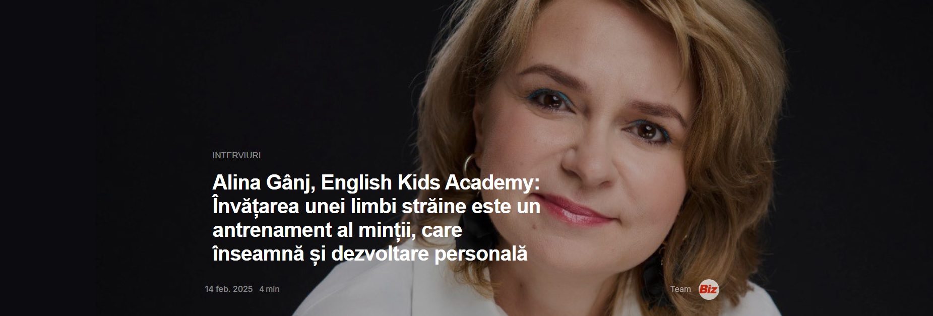 Învățarea unei limbi străine este un antrenament al minții, care ...